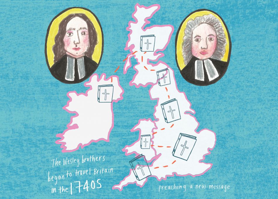 John and Charles Wesley in Cornwall | Cornwall For Ever!